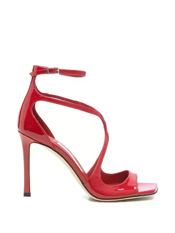 JIMMY CHOO Azia Heeled Sandals - Red