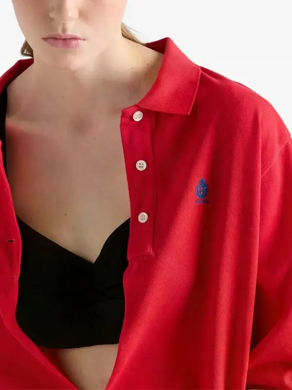 Prada Crepe De Chine Top - Black