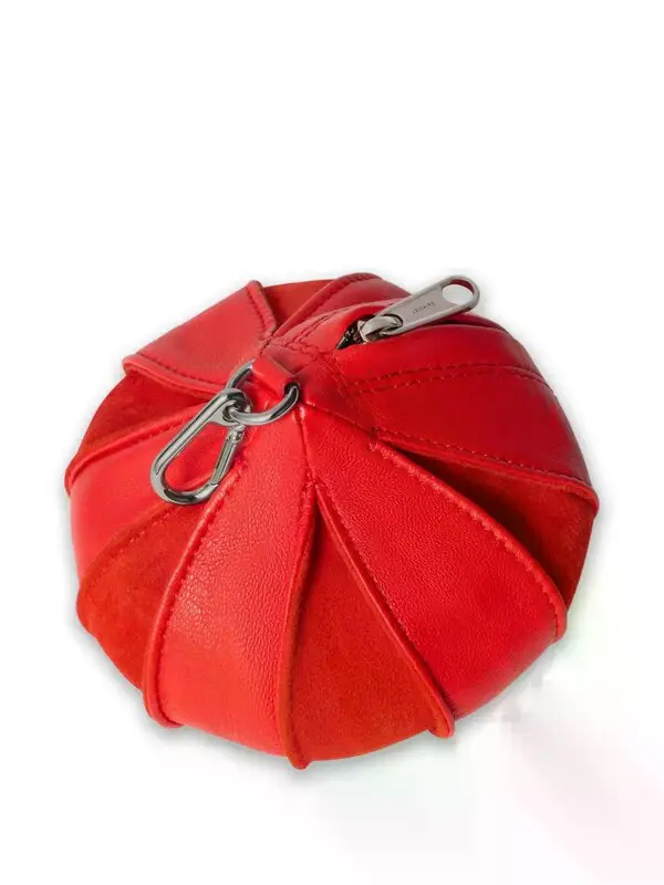 LEMAIRE Balloon Zipped Leather Key Ring
