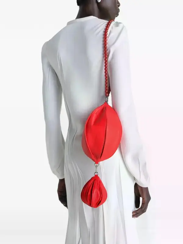 LEMAIRE Balloon Zipped Leather Key Ring