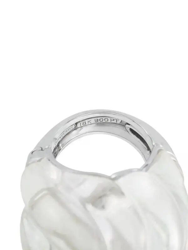 David Webb Hutton Diamond And Crystal Ring