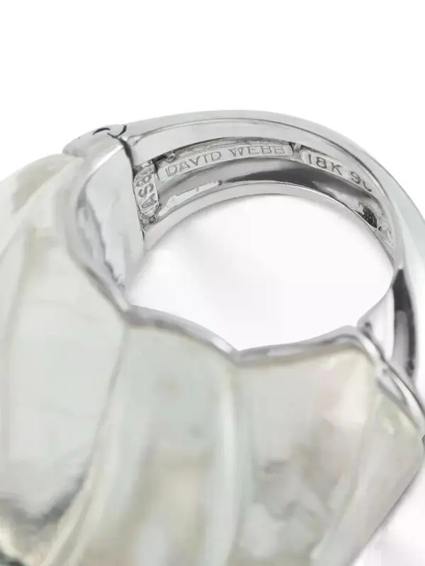 David Webb Hutton Diamond And Crystal Ring