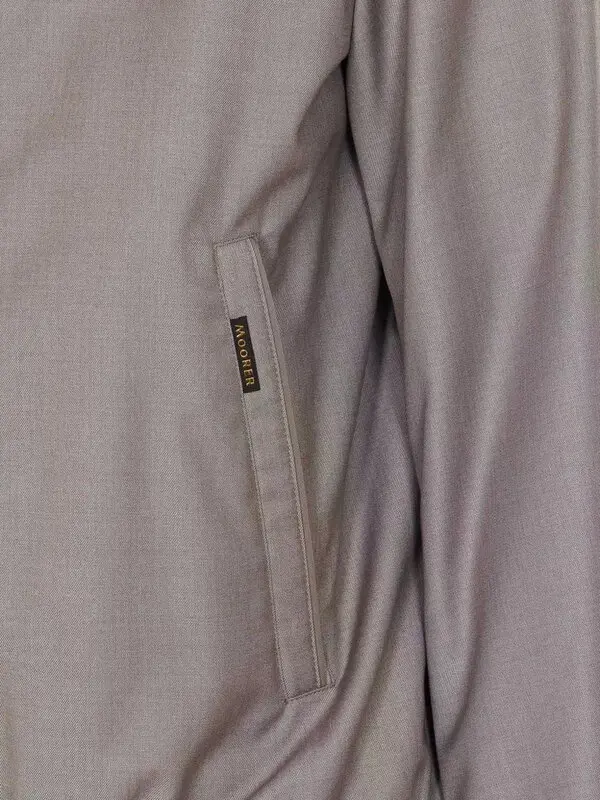 MOORER Bernie Jacket With Zip Pockets