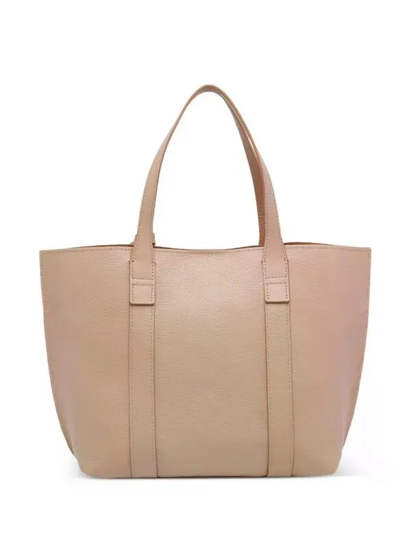 Hogan Leather Shoulder Bag - Neutrals