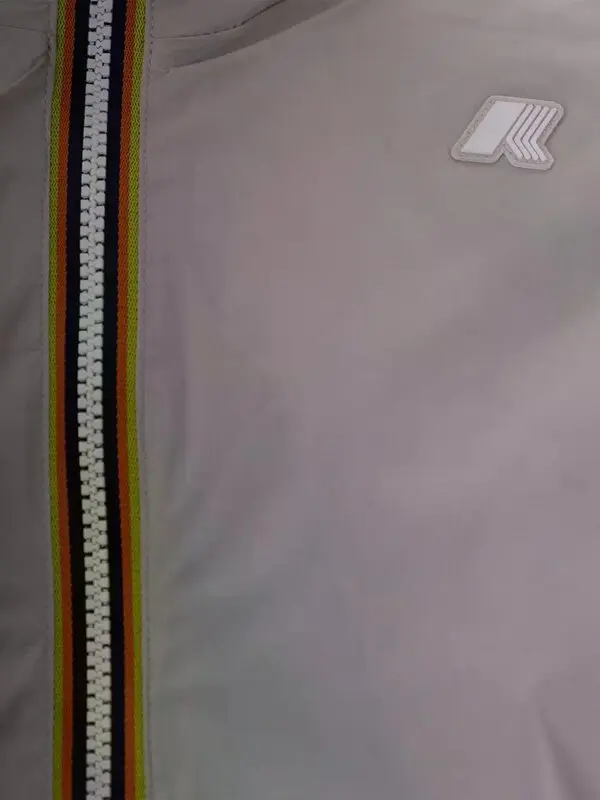K-WAY Zip Sleeveless Jacket - Neutrals