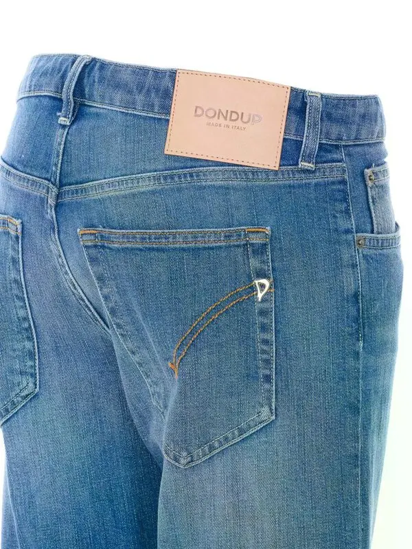 DONDUP Logo Patch Skinny Jeans