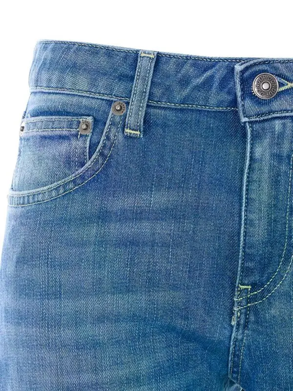 DONDUP Logo Patch Skinny Jeans