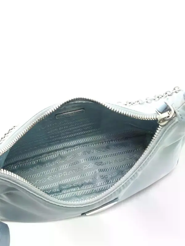 Prada 2005 Chain Medium Shoulder Bag - Blue