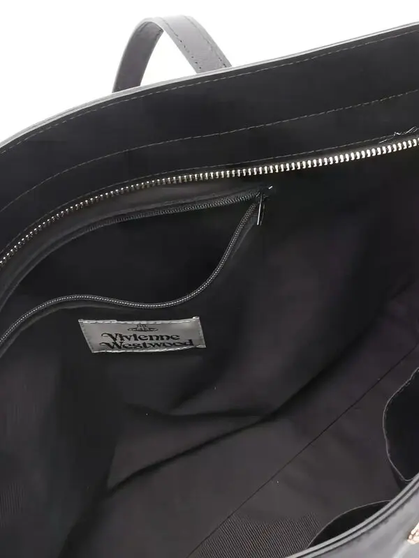 VIVIENNE WESTWOOD 20s Shopper Leather Handbag