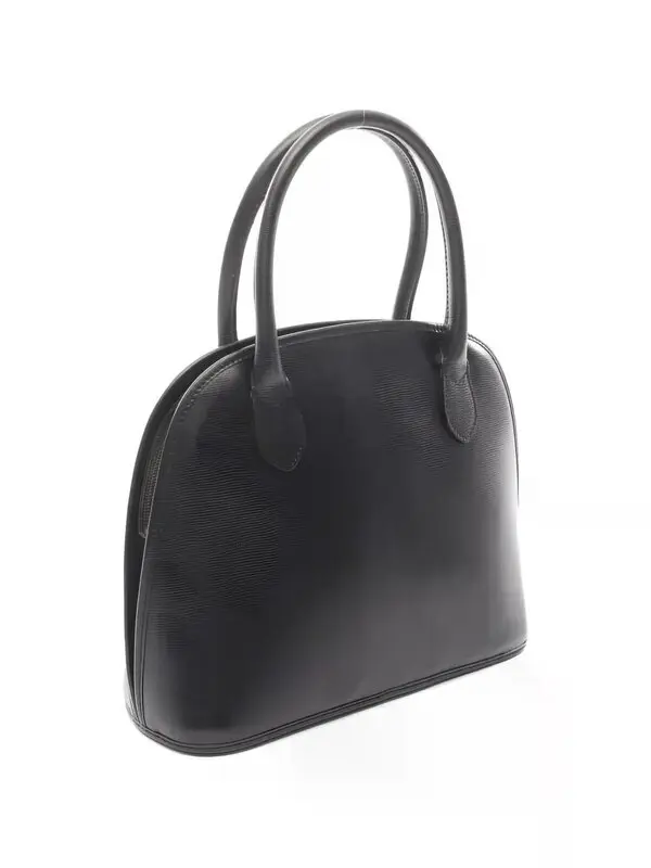 Celine 2000s Circle Logo Leather Handbag