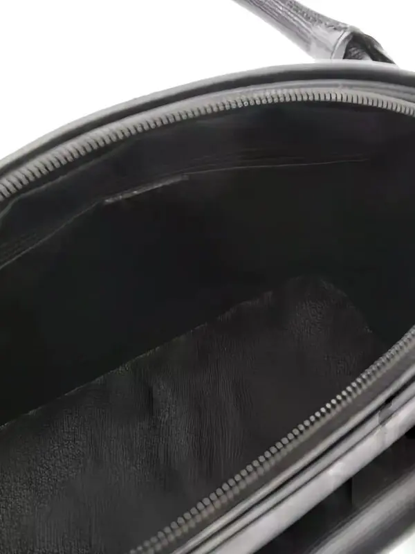 Celine 2000s Circle Logo Leather Handbag