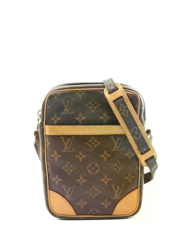 LOUIS VUITTON 2003 Mini Danube Monogram Canvas Shoulder Bag