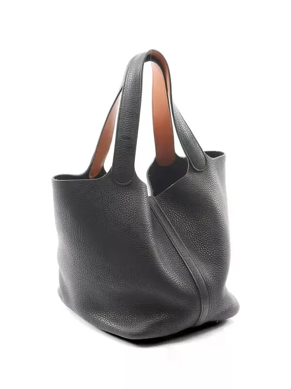 Hermès 2017 Picotin Lock Handbag - Black