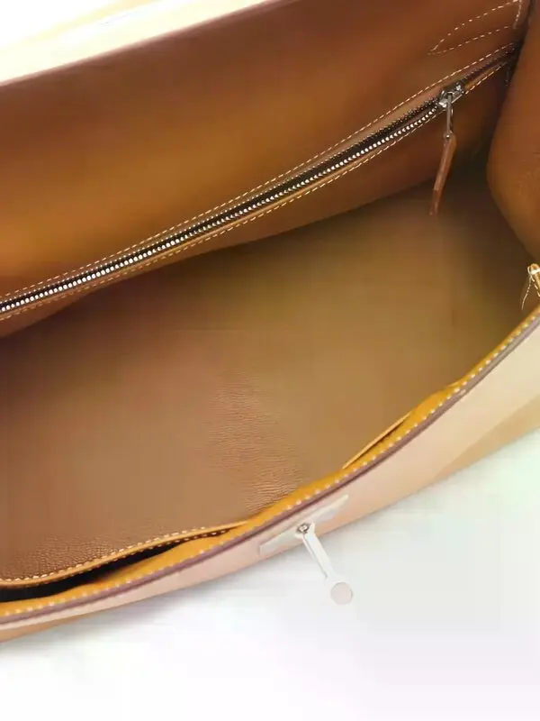 Hermès 2005 32 Kelly Leather Handbag - Brown
