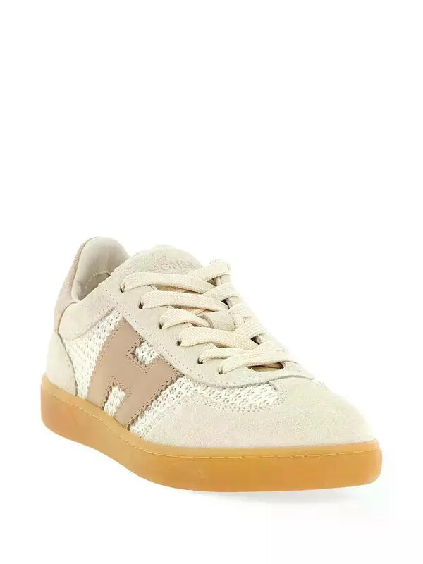 Hogan Logo Detail Sneakers - Neutrals