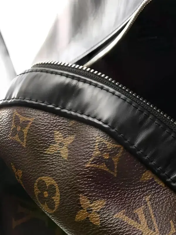 LOUIS VUITTON 2018 Josh Monogram Macassar Backpack - Brown
