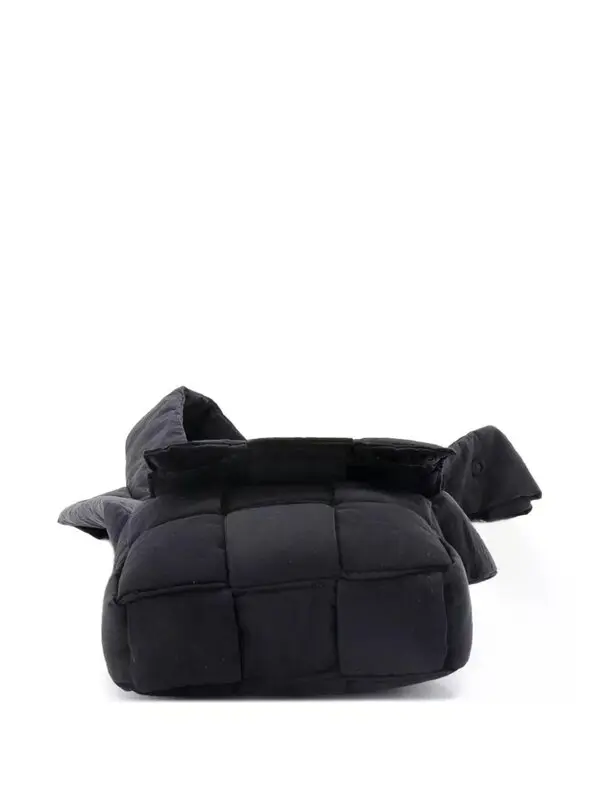 Bottega Veneta Cassette Maxi Intrecciato Nylon Extra Mini Crossbody Bag