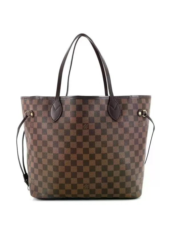 LOUIS VUITTON Neverfull Nm Damier Mm Tote Bag - Brown