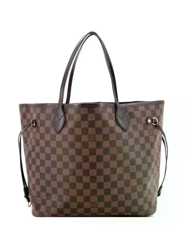 LOUIS VUITTON Neverfull Nm Damier Mm Tote Bag - Brown