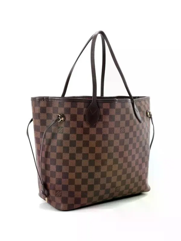 LOUIS VUITTON Neverfull Nm Damier Mm Tote Bag - Brown
