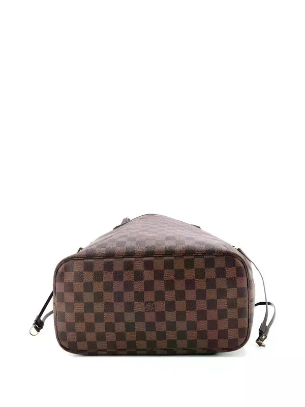 LOUIS VUITTON Neverfull Nm Damier Mm Tote Bag - Brown