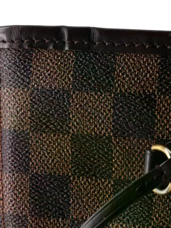 LOUIS VUITTON Neverfull Nm Damier Mm Tote Bag - Brown