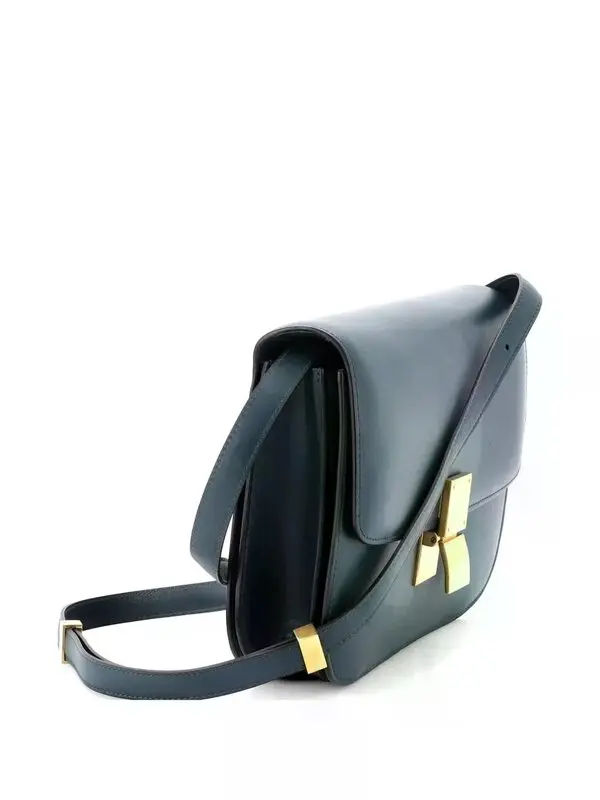 Celine Classic Box Bag Smooth Leather Medium - Green