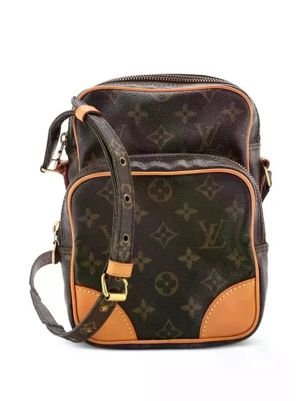 LOUIS VUITTON Amazone Monogram Canvas Crossbody Bag - Brown