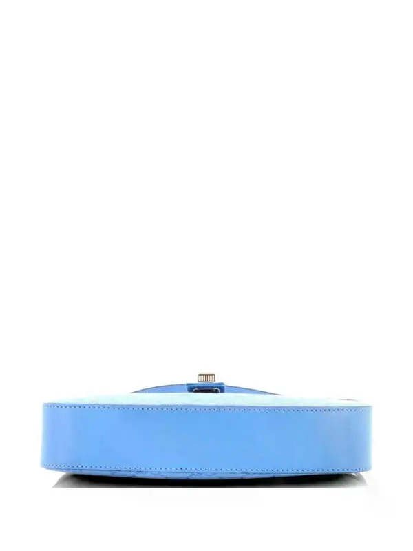 Gucci Gg Canvas Mini Shoulder Bag - Blue