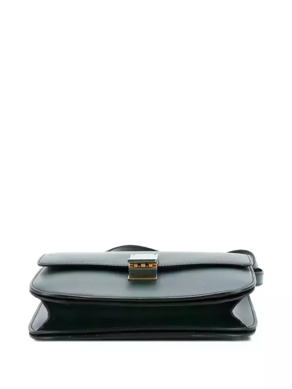 Celine Classic Box Bag Smooth Leather Medium - Green