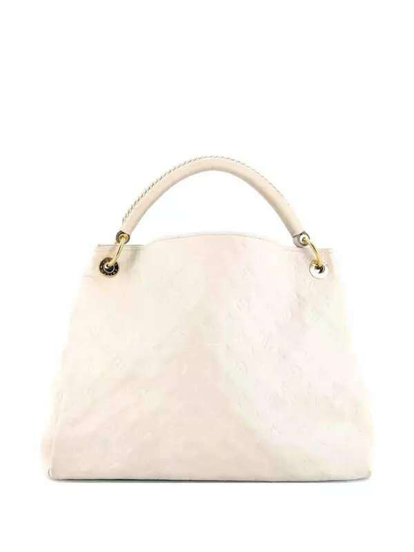 LOUIS VUITTON Artsy Mm Hobo Bag Monogram Empreinte Leather - Neutrals