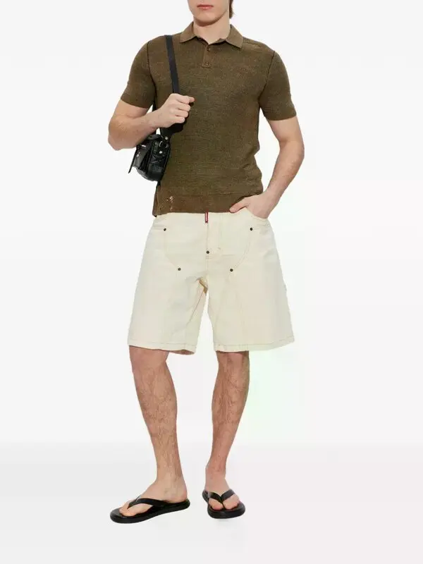 DIESEL® K-danny Distressed Polo Shirt