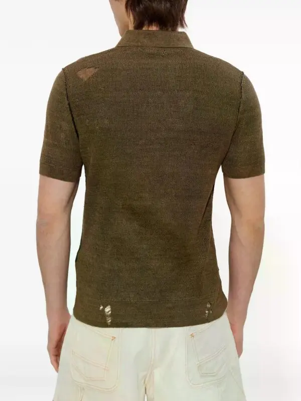 DIESEL® K-danny Distressed Polo Shirt
