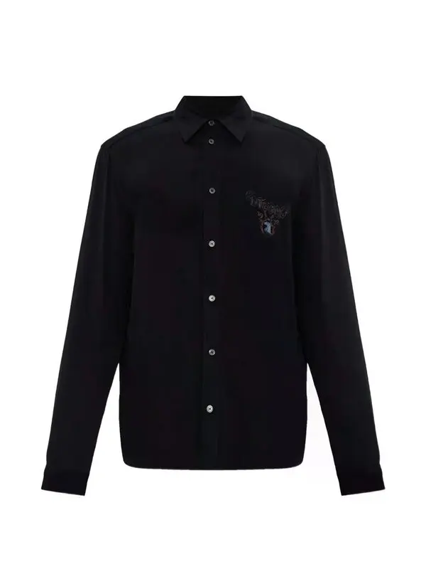 DIESEL® S-holger Logo Buttoned Shirt