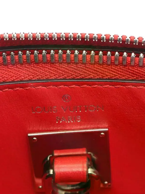 LOUIS VUITTON 2016 City Steamer Pm Satchel - Red