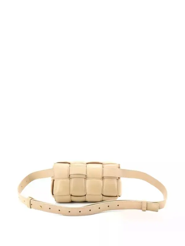 Bottega Veneta Cassette Padded Intrecciato Leather Belt Bag