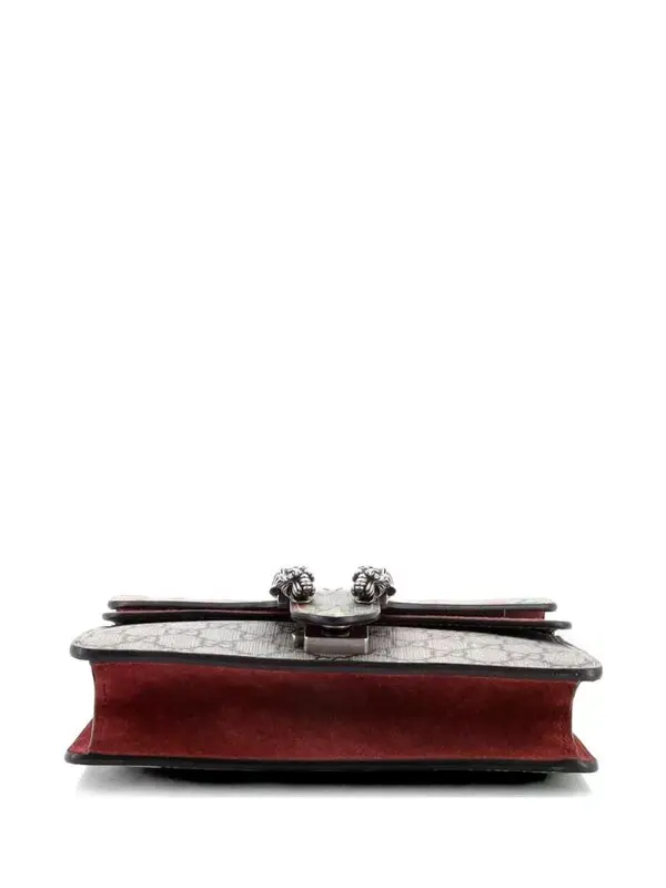 Gucci Dionysus Blooms Print Gg Coated Canvas Mini Shoulder Bag - Red