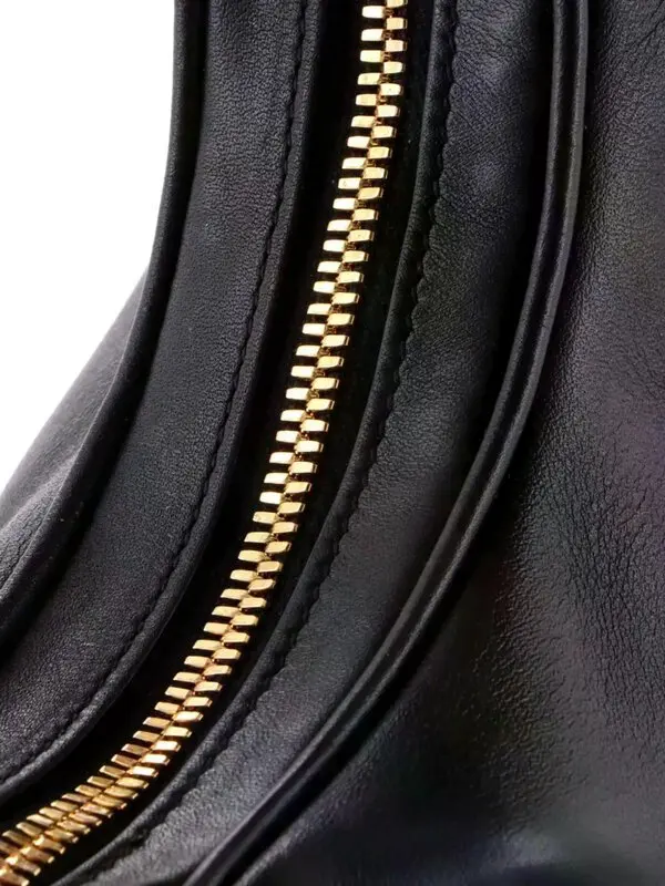Gucci Attache Shoulder Bag Leather Small Crossbody - Black