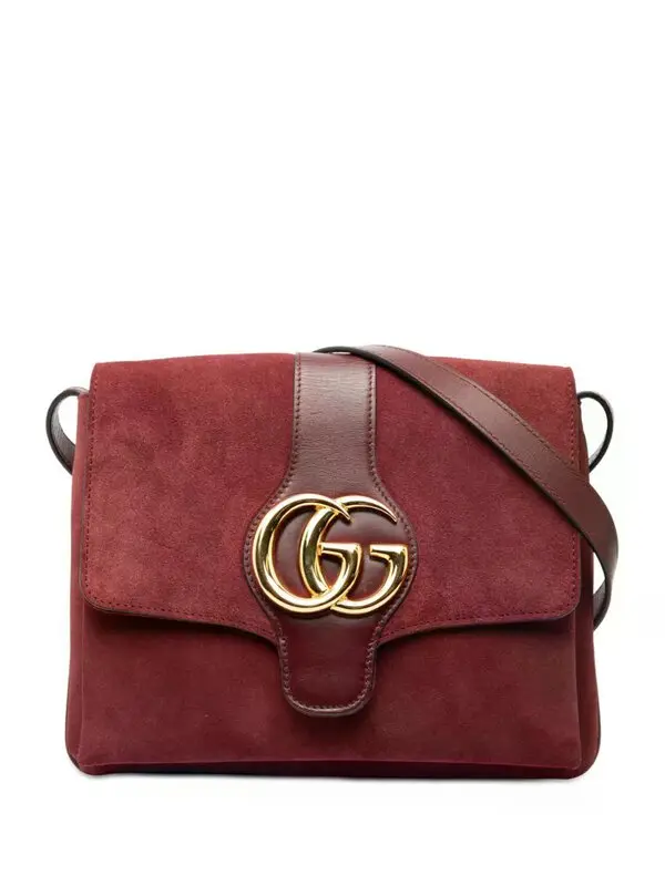 Gucci Medium Suede Arli Crossbody Bag