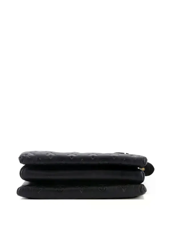 LOUIS VUITTON Coussin Pm Monogram Embossed Lambskin Crossbody Bag - Black