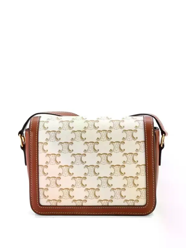Celine Triomphe Coated Canvas Teen Shoulder Bag