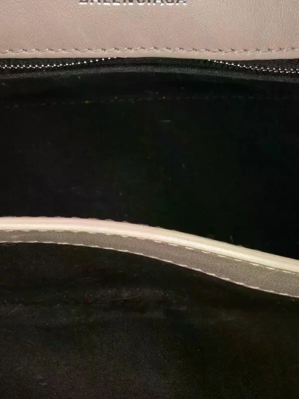 Balenciaga Small Metallic Calfskin Crush Chain Shoulder Bag