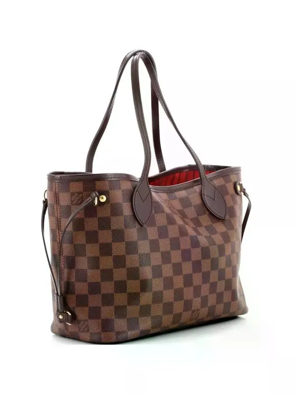 LOUIS VUITTON Neverfull Pm Tote Bag - Brown