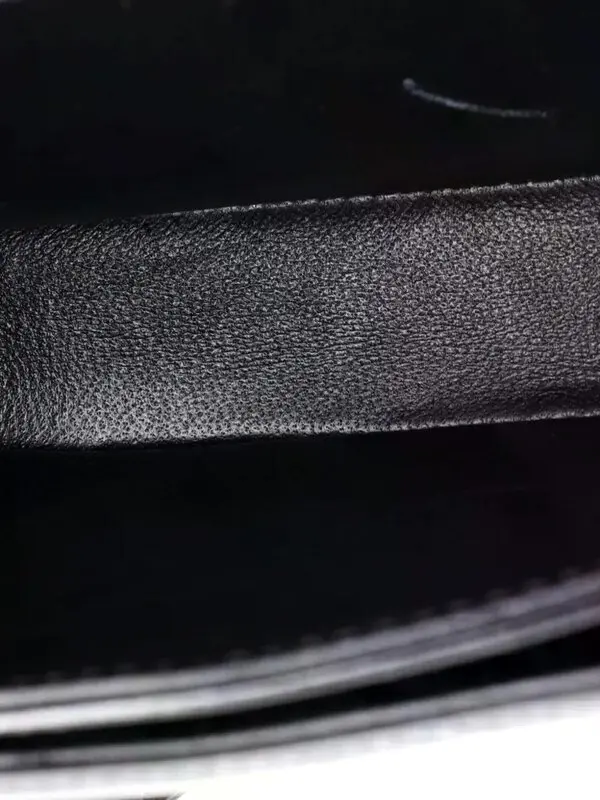 Celine Triomphe Besace Clea Flap Bag - Black