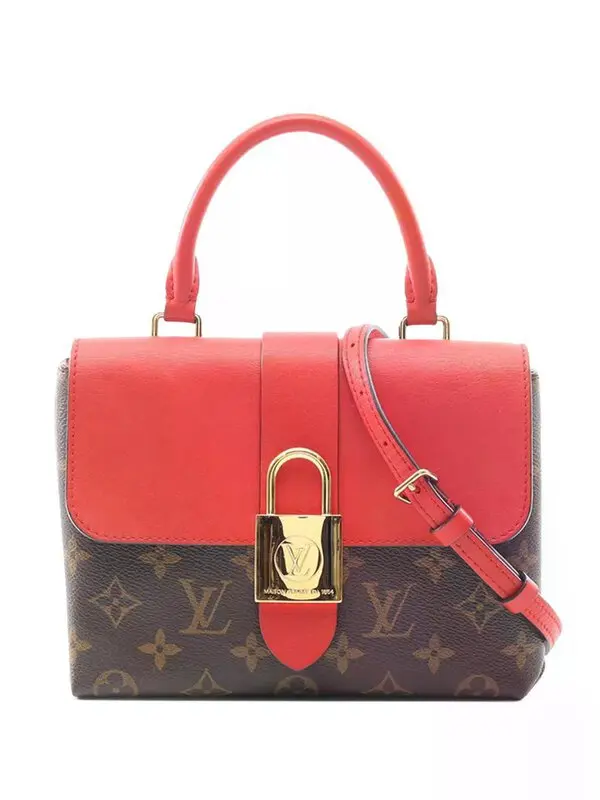 LOUIS VUITTON 2018 Monogram Locky Bb Satchel - Brown