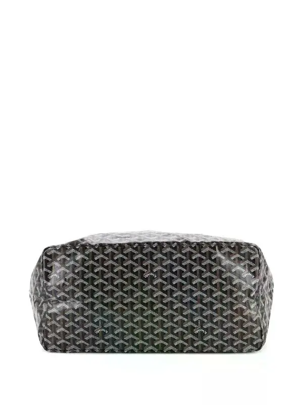 Goyard Saint Louis Coated Canvas Gm Tote Bag - Black