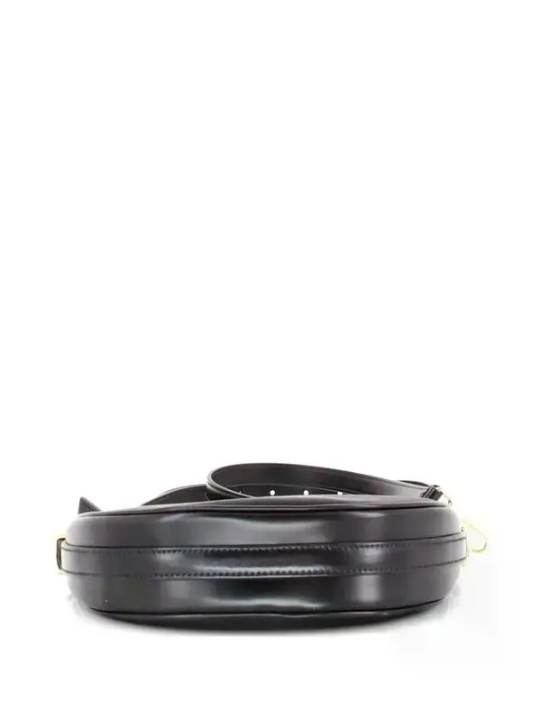 Prada Arque Half Moon Tessuto Small Hobo Bag - Black