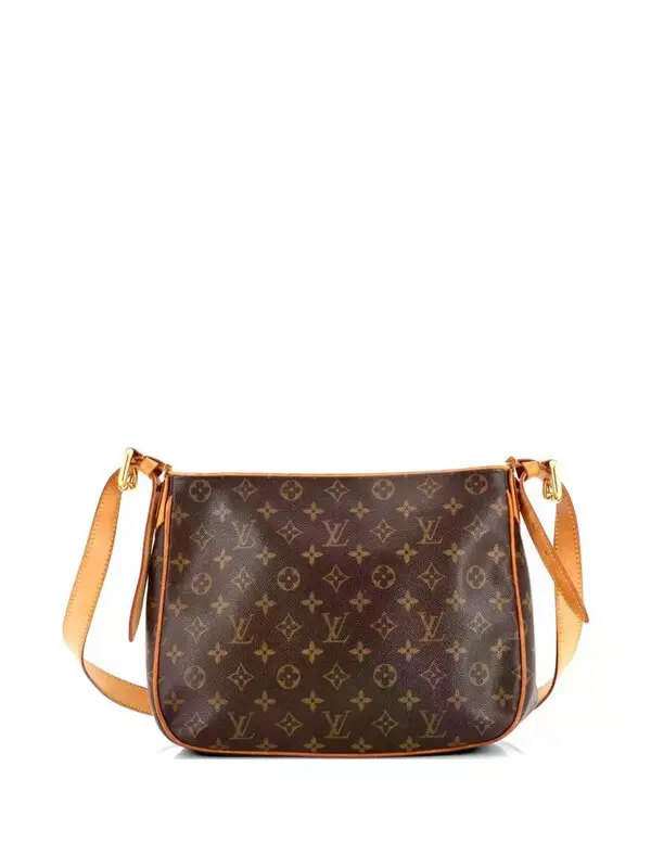 LOUIS VUITTON Hudson Gm Monogram Canvas Shoulder Bag - Brown