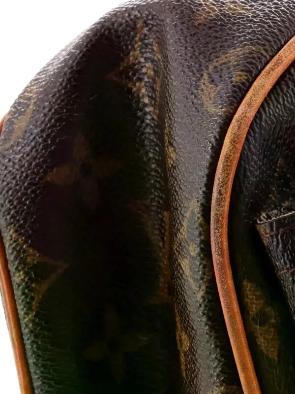 LOUIS VUITTON Hudson Gm Monogram Canvas Shoulder Bag - Brown