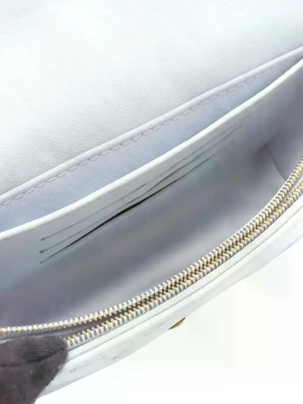 LOUIS VUITTON Bubblegram Wallet On Chain Handbag - Blue